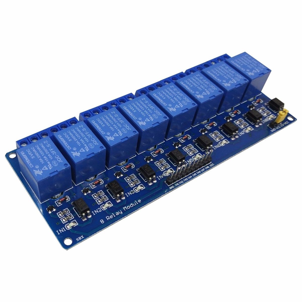 8 Channel Electromagnetic Relay Module